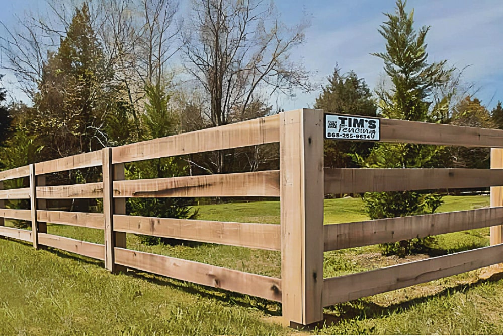 Rail Fencing | Tim's Fencing | Knoxville Fence Installation & Repair